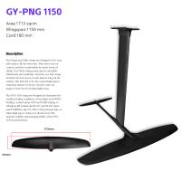 China AXIS PNG 1150 Carbon Hydrofoil Front Wing 1713 sq cm Pump and Glide Design for Wing Foiling for sale