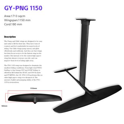 China AXIS PNG 1150 Carbon Hydrofoil Front Wing 1713 sq cm Pump and Glide Design for Wing Foiling for sale
