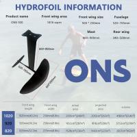 China GUANYONG ONS 920 Aluminum Carbon Hydrofoil Set 92cm Span 1852cm² Area Universal Blade for sale