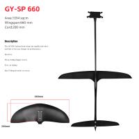 China 1034sqcm Carbon Fiber Front Wing Foil for Windfoil Surfboard SP 660 7kg for sale
