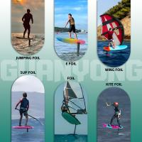 China SP760 Carbon Hydrofoil Wing 860mm 760mm for Kitesurf Surf Foiling Water Sports for sale