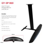 China Mast  60 - 90cm Sport E Foiling Surfing Wing Foil Surfboard Carbon for sale