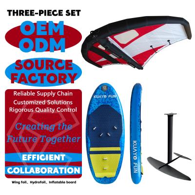 China 3 In 1 Wing Foils Set  Waterplay Surfing Inflatable Hydrofoil Board For Beginner for sale