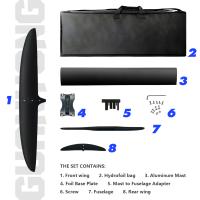 China GY1350 Carbon Hydrofoil Wingfoil 2000sqcm Surfing Hydrofoil for Beginners and Advanced Water Sports for sale