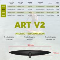 China 1038sqcm Carbon Fiber Hydrofoil Front Wing 1000mm Length Kitesurfing Foil Board Wing for sale