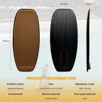 China 100cm Carbon Fiber Wing Foil Board Lightweight Hydrofoil Surfboard 2.6kg for sale