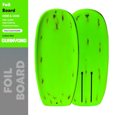 China Carbon Fiber Foil Surfboard EPS PVC Wingfoil Pump 170cm Custom Size EVA for sale