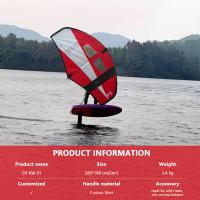 China Carbon Handle Inflatable Wing Foil 5m² Wind Surfing Kite Board 1.5kg to 3.0kg for sale