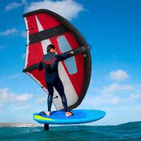 China Carbon Handle Inflatable Wing Foil 5m² Wind Surfing Kite Board 1.5kg to 3.0kg for sale