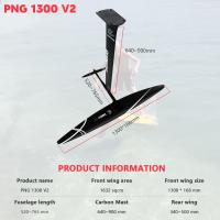 China Ultra High Modulus Carbon Hydrofoil Wing 1632sqcm Pumping Surfing Ocean for sale