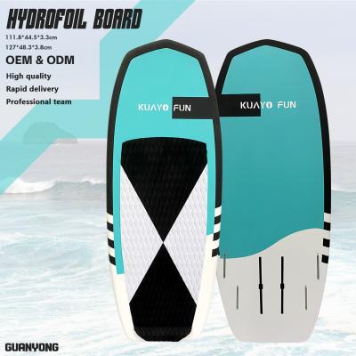 China Carbon Fiber Hydrofoil Board 100-150kg Load Hard SUP for Wingfoil Surfing Pumping for sale