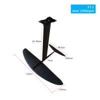 China F11 Beginner Hydrofoil 2100 Sqcm Aluminum Mast Kite Wing Surf Board for Ocean Gliding for sale