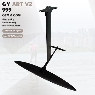 China ART V2 999 Hydrofoil Carbon High Aspect Wing 1000mm Wingspan Surfing Foil Board for sale