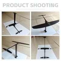 China OEM 820mm Carbon Hydrofoil Front Wing 1528sq cm Ultra Light for Surf Pump Windfoil for sale