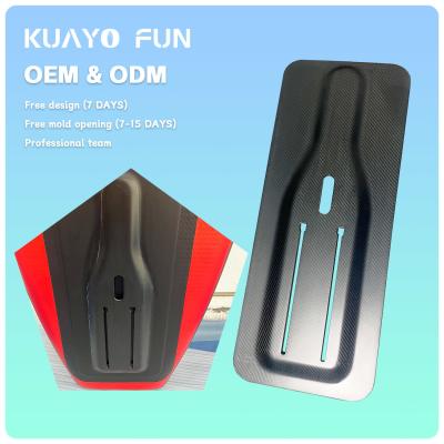 China Universal Foil Mount Hydrofoil Board Plate Carbon Fiber Surfboard Base Accessory for sale