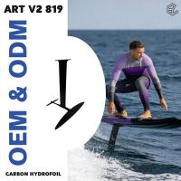 China Tow Hydrofoil Wing ART V2 819 Carbon Foil 120cm Mast for Offshore Swell Riding Fast Glide Responsive Control for sale