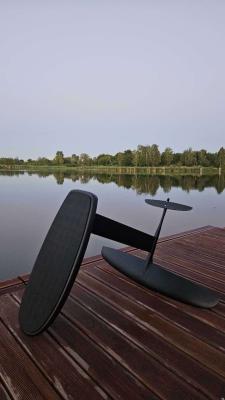 China F11 Hydrofoil 2100sqcm Carbon Fiber Surfing Foil Board with 83cm Pumping Board for Water Sports for sale