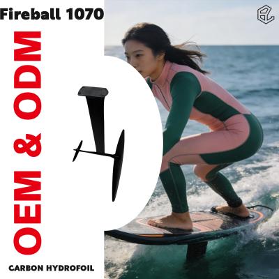 China Fireball 1070 High Speed Carbon Hydrofoil Set Ultra High Modulus 1070mm for Downwind Wing Foil for sale