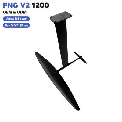 China PNG V2 1200 Ultra High Modulus Carbon Fiber Hydrofoil Set 1200cm² Stable Glide Control for sale