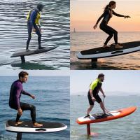 China 58AH Electric Hydrofoil Surfboard Efoil Carbon Fiber 45kmh 2h Battery Water Sport for sale
