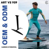 China ART V2 939 Carbon Hydrofoil Set 900 cm² Front Wing Area High Aspect Design Stable Cruising for sale