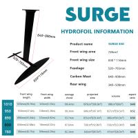 China Axis Surge 830 High Modulus HM 82 Carbon Mast Wing Board Surfing Wingfoil Surfboard Fishing Kayak for Foil  Kitesurf Hydrofoil for sale