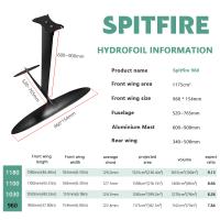 China Axis Foil Spitfire 960 Carbon Mast Efoil Wingfoil sup Paddle Surfboard Wave Surfing Surf for Pumping Waterplay Board Hydrofoil for sale