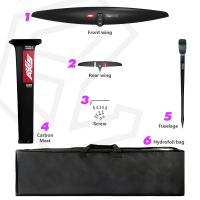 China PNG V2 1300 High-Lift Hydrofoil Front Wing for Light-Wind Wing Foiling with 1632 sqcm Area for sale