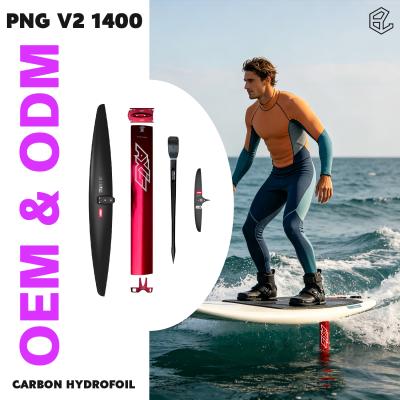 China PNG V2 1400 Hydrofoil with 1786cm² Front Wing, 1400mm Wingspan, and 10.99 Aspect Ratio for Efficient Pumping for sale