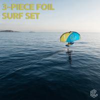 China OEM ODM Wingfoil Kitesurf Wing Wind Efoil Sup Hydrofoil Inflatable PVC Surfboard Three-Piece Foil Set For Surfing for sale