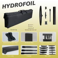 China OEM ODM Wingfoil Kitesurf Wing Wind Efoil Sup Hydrofoil Inflatable PVC Surfboard Three-Piece Foil Set For Surfing for sale