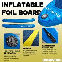 China OEM ODM Wingfoil Kitesurf Wing Wind Efoil Sup Hydrofoil Inflatable PVC Surfboard Three-Piece Foil Set For Surfing for sale