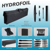 China Hot selling Wingfoil Kitesurf Wind Efoil sup Hydrofoil Inflatable PVC Surfboard Three-Piece Wing Foil Set Surfing hydrofoil for sale
