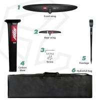 China AXIS SPITFIRE 1030 Complete Carbon Hydrofoil Package with 1030mm Wingspan for Versatile Lift for sale