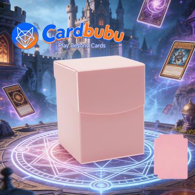 China Custom PP Plastic Card Box Durable  Eco-Friendly and Secure Storage for MTG TCG Pokémon YuGiOh for sale