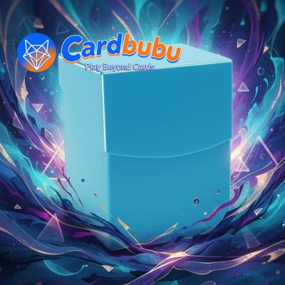 China Customizable PP Deck Box 100 Card Capacity Archival-Grade Protection  High-Definition Branding Surface for Game Publishers for sale