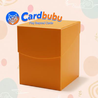 China Secure PokéMon Plastic Deck Box Customizable Magic Card Storage Boxes for sale
