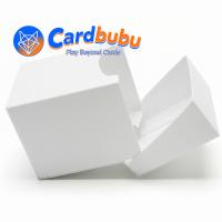 China Premium Acid-Free PP Card Deck Case 100 Double-Sleeved Trading Card Storage Box Fits MTG Pokémon Sports Cards PVC-Free Protector with Divider for sale