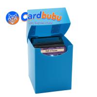 China Rigid 100 Cards Plastic Deck Box Deck Card Box Archival Safe YuGiOh Cardboard Storage for sale