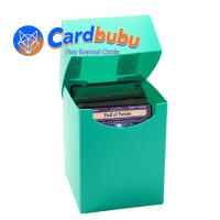 China 3.85inch PP Plastic Card Box Durable Eco Friendly Storage Cardboard Trading Card Boxes for sale