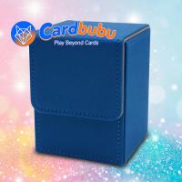 China Game Leather Deck Box Magnetic Storage Case 100 Cards MTG PokéMon TCG for sale