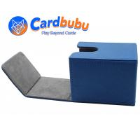 China Game Leather Deck Box Magnetic Storage Case 100 Cards MTG PokéMon TCG for sale