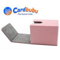 China YuGiOh Leather Card Deck Holder 100 Cards PokéMon Bulk Card Storage for sale