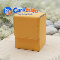 China Trading Cards Leather Deck Box Durable Stylish Magnetic Closure For Yu Gi Oh  PokéMon for sale