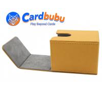 China Trading Cards Leather Deck Box Durable Stylish Magnetic Closure For Yu Gi Oh  PokéMon for sale