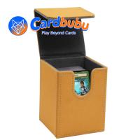 China Trading Cards Leather Deck Box Durable Stylish Magnetic Closure For Yu Gi Oh  PokéMon for sale