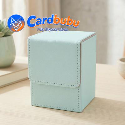 China PU Leather TCG Deck Box Stylish Playing Card Case For Magic: The Gathering for sale