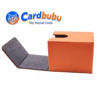 China TCG CCG 100 Card Deck Box Funny Magic The Gathering Leather Deck Box for sale