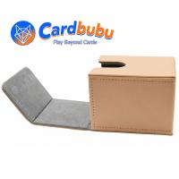 China Yu Gi Oh Leather Deck Box Stamping Magic Gathering TCG  Card Organization Box for sale