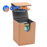 China Yu Gi Oh Leather Deck Box Stamping Magic Gathering TCG  Card Organization Box for sale